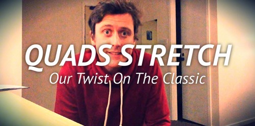 Dynamic Quads Stretch for Runners | Kinetic Revolution - Run Strong ...