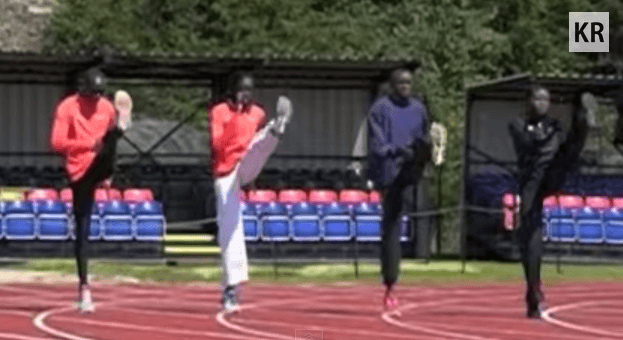Kenyan Running Drills in Slow Motion: Warm-Up Routine | Kinetic ...
