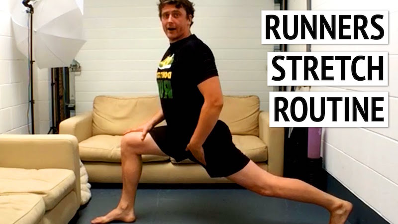 How to Stretch After Running - Video Tutorial - Cool Down Stretch Routine
